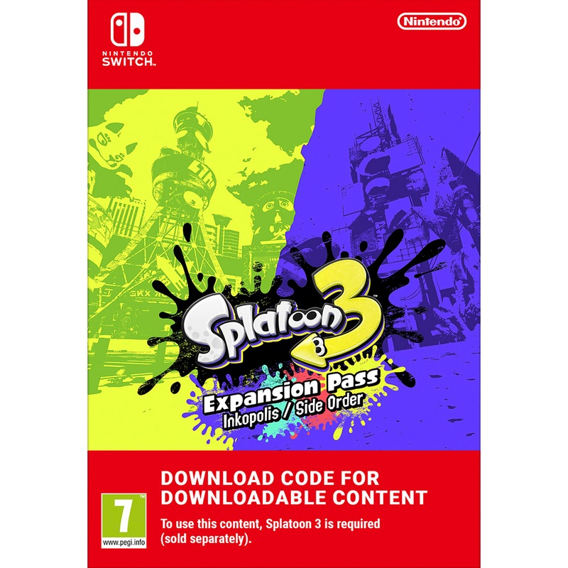 Splatoon 3 Expansion Pass Nintendo Switch (Digital Download) | Smyths ...
