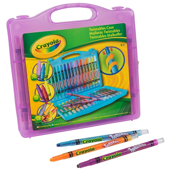 Crayola Crayons Twistables Case 32 Pack Assortment | Smyths Toys UK