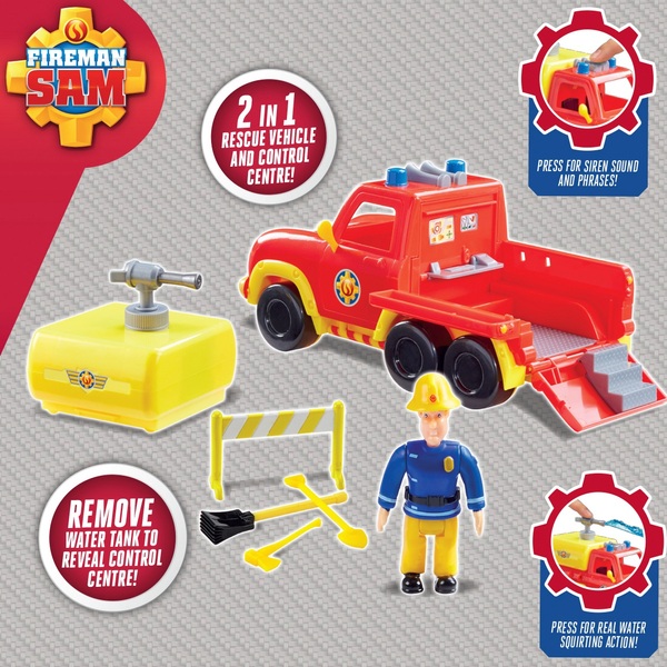 Fireman Sam Venus 2 in 1 Vehicle Playset | Smyths Toys UK