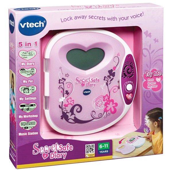 VTech Secret Safe Diary - Girl's Electronics UK