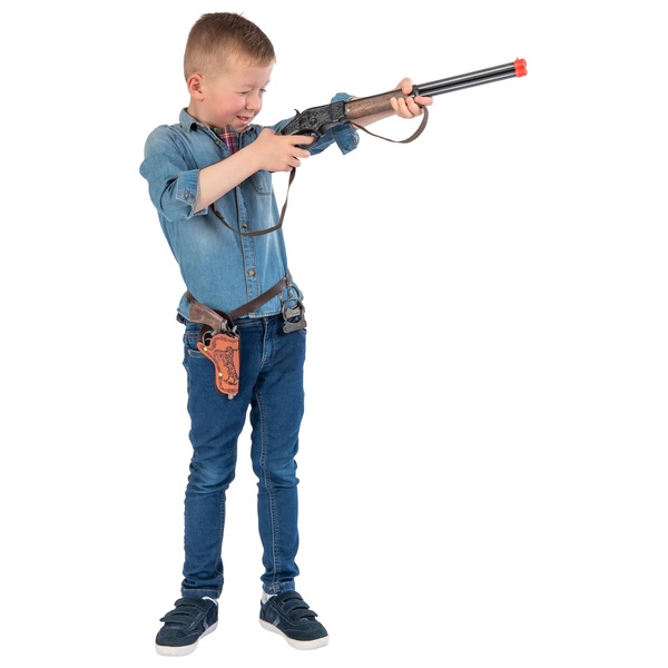 Wild West Diecast Western Rifle, Pistol and Cowboy Accessories Playset ...