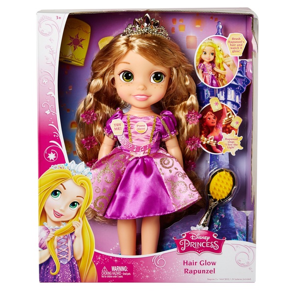 Hair Glow Rapunzel Doll - Disney Princess UK