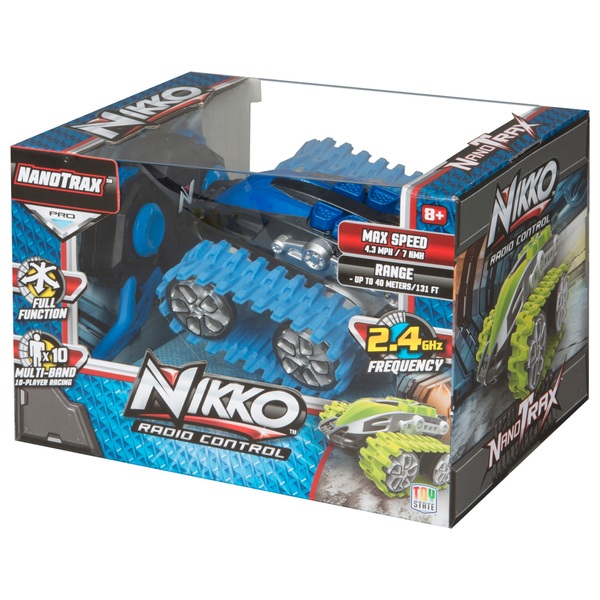 NIKKO Radio Control NanoTrax - Blue - Radio Control Cars UK