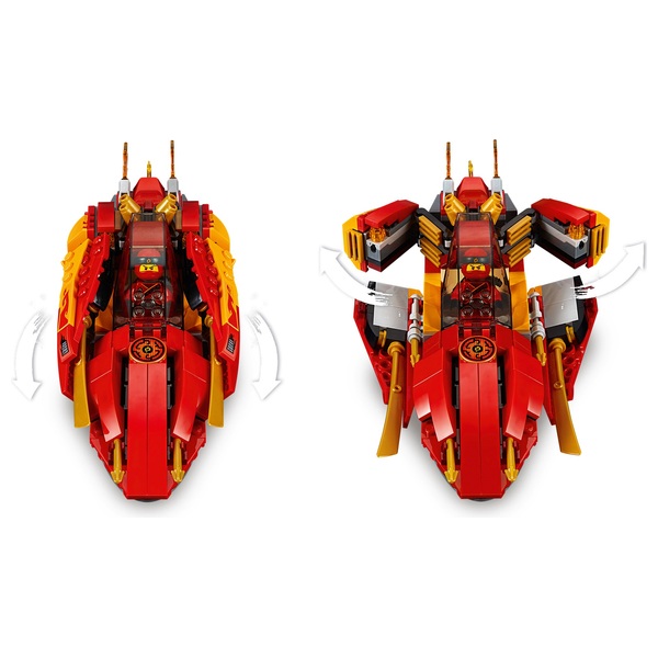LEGO 70638 Ninjago Katana V11 Toy Boat and Bike Building Set - Smyths Toys