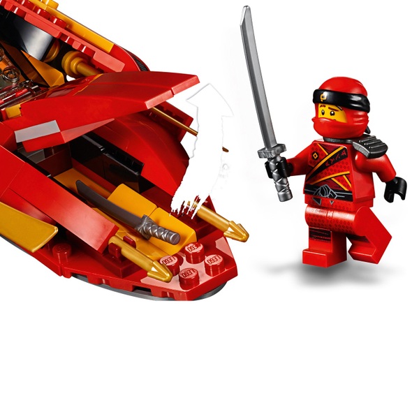 LEGO 70638 Ninjago Katana V11 Toy Boat and Bike Building Set - Smyths Toys