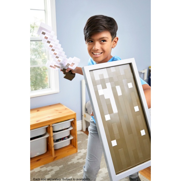 Minecraft Customizable Shield | Smyths Toys UK