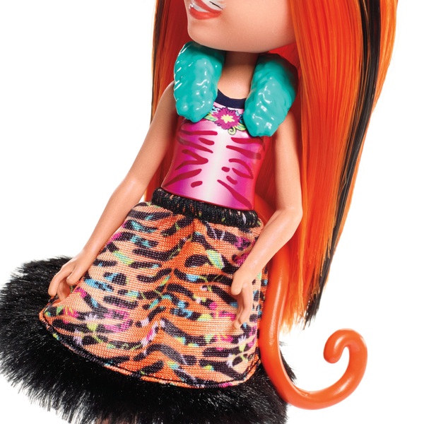 Enchantimals Tanzie Tiger Doll & Tuft Figure - Smyths Toys