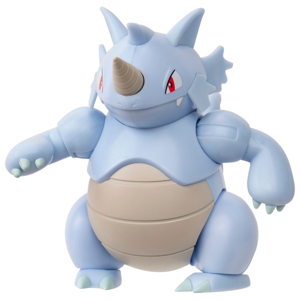Pokémon Battle Figures Feature Deluxe Action Rhydon 11cm | Smyths Toys UK