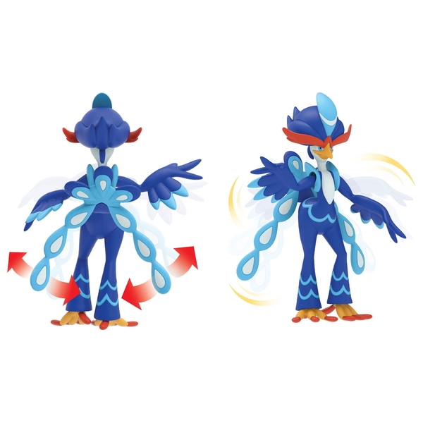 Pokémon Battle Figure Feature Deluxe Action Quaquaval 11.5cm | Smyths ...