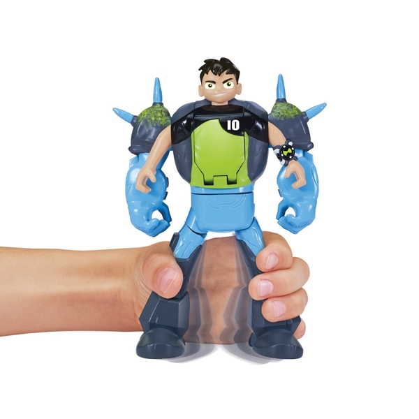 Ben 10 Ben To Alien Transforming Figure - Ben-To-Shock Rock - Smyths ...