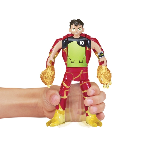 Ben 10 Ben To Alien Transforming Figure - Ben-To-Heatblast | Smyths Toys
