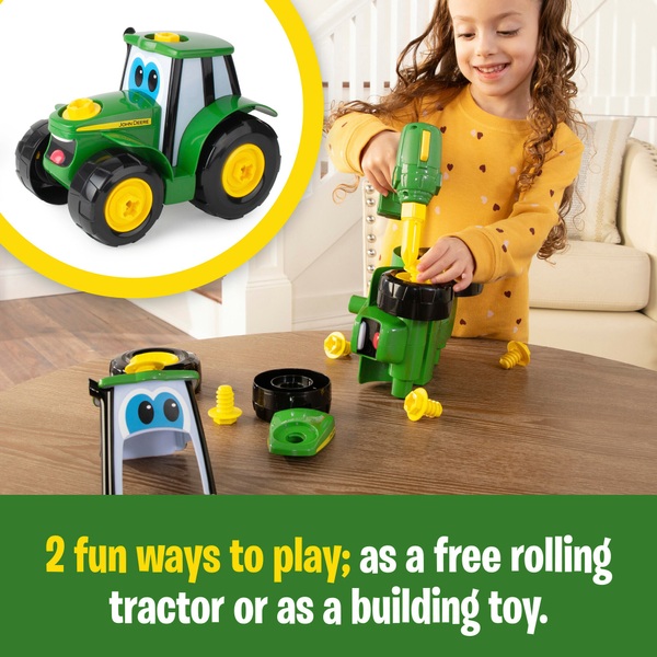 John Deere Build-a-Johnny Tractor | Smyths Toys UK