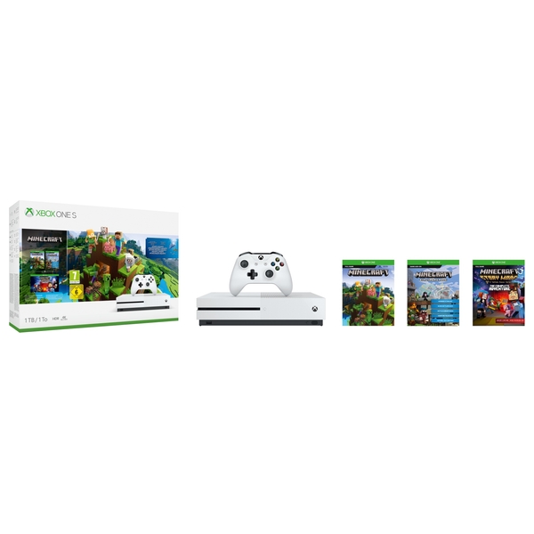 Xbox One S Minecraft Limited Edition Bundle 1tb Xbox