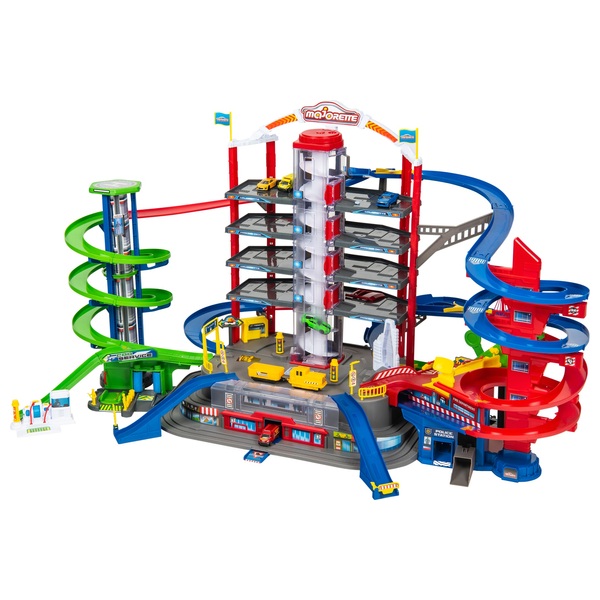 Majorette - Garage Super City et 6 Voitures | Smyths Toys France