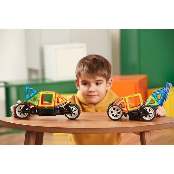 Magformers Magnetic Construction Set Amazing Transform Wheel 17 Pieces ...