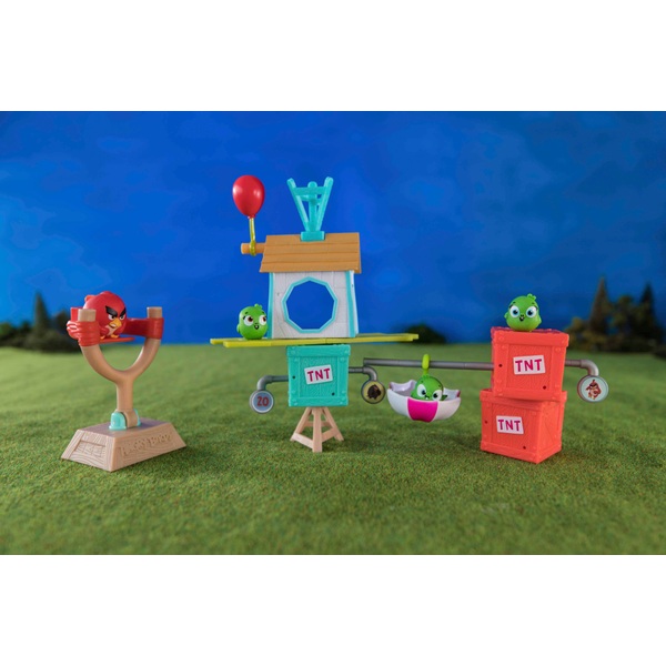 Angry Birds Build N' Launch Playset: Pig City - Smyths Toys Ireland