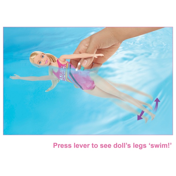 Barbie Swim ‘n Dive Doll and Accessories Doll Set - Smyths Toys UK