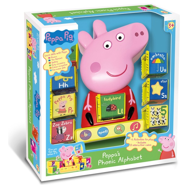Peppa Pig Phonic Alphabet | Smyths Toys UK