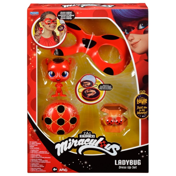 Miraculous Ladybug Costume Accessories Dress-Up Set | Smyths Toys UK