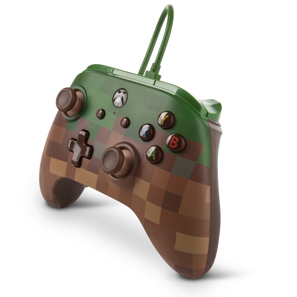 Minecraft Enhanced Wired Controller for Xbox One - Smyths Toys Ireland