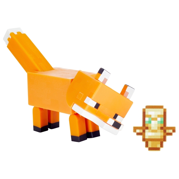 Minecraft 8cm Figure Biome Fox | Smyths Toys Ireland