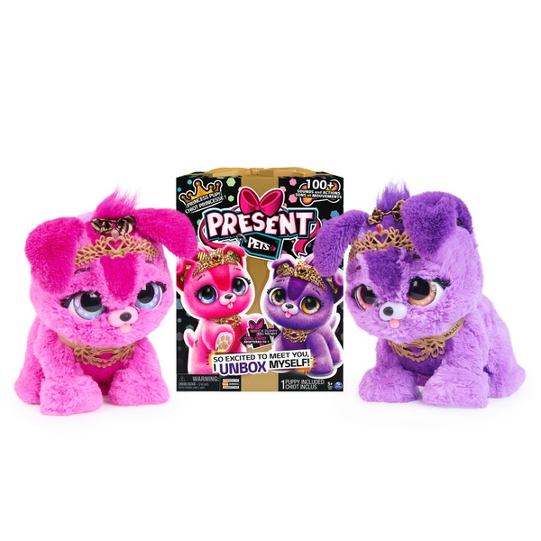 Present Pets Princess Puppy Interactive Plush Toy Assortment | Smyths ...