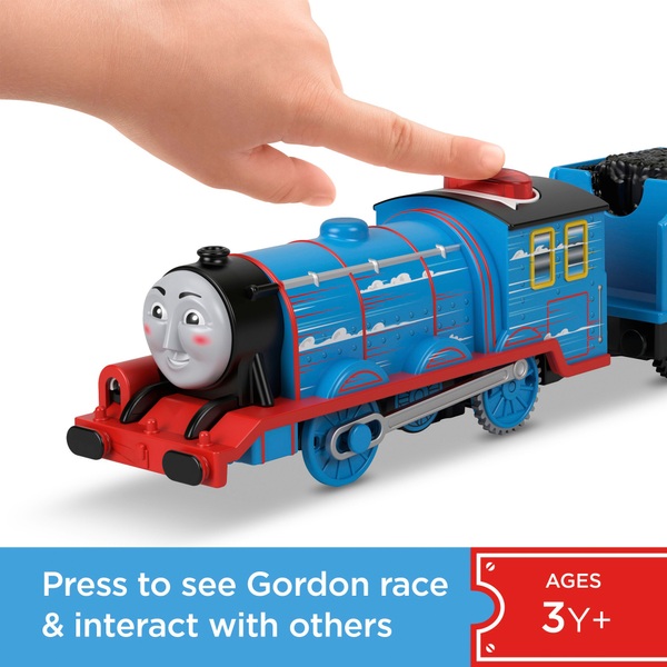 Thomas & Friends Talking Gordon Motorised Train Engine | Smyths Toys ...