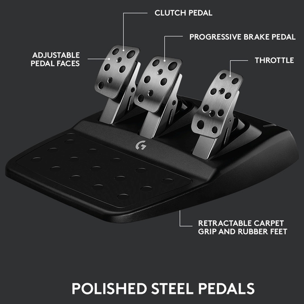 Logitech G923 Trueforce Sim Racing Wheel for PC & Xbox One & Xbox ...