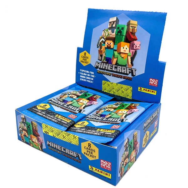 Panini Minecraft Trading Cards Collection Pack | Smyths Toys UK