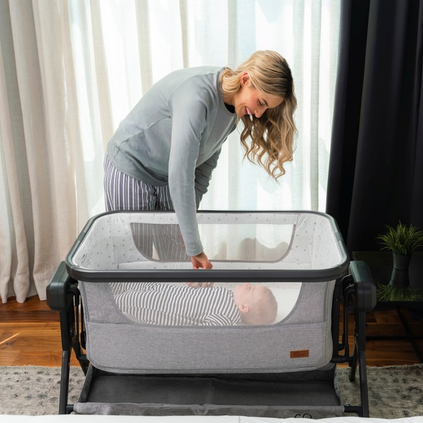 Baby Elegance Co-Glide Electric Bedside Crib | Smyths Toys UK