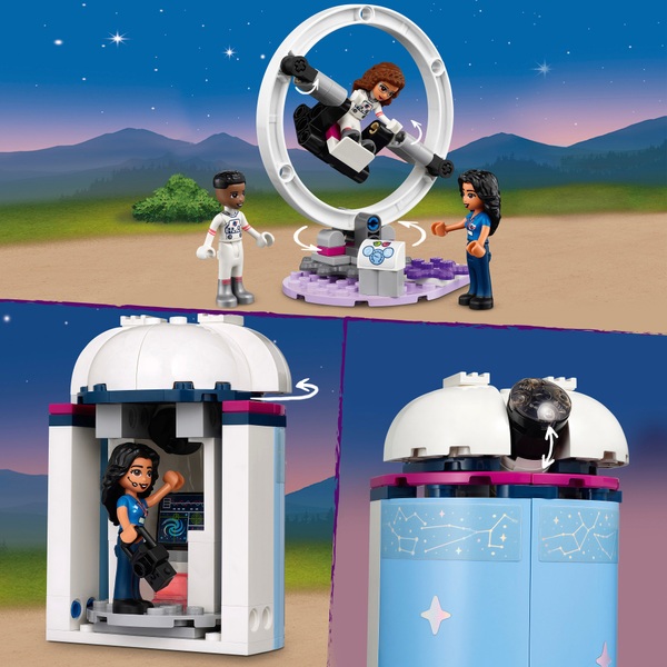 LEGO Friends 41713 Olivia’s Space Academy Space Shuttle Toy | Smyths ...