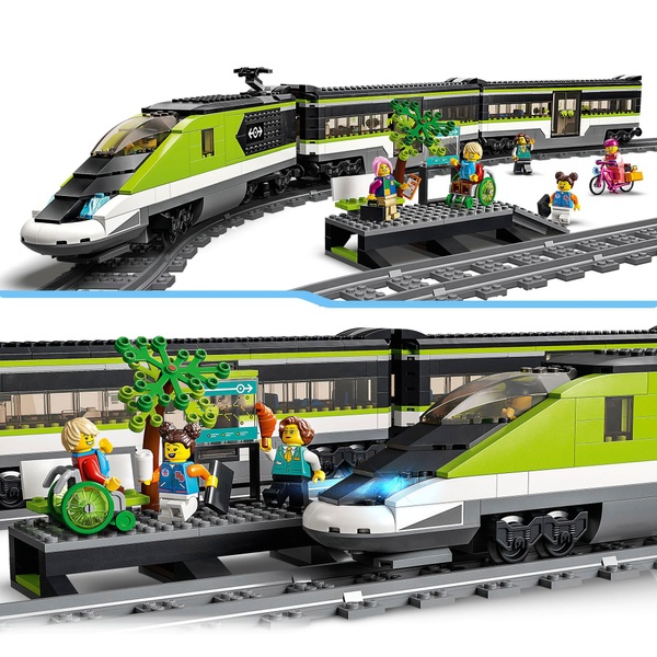 LEGO City 60337 Remote Control Express Passenger Train Set Powered UP ...