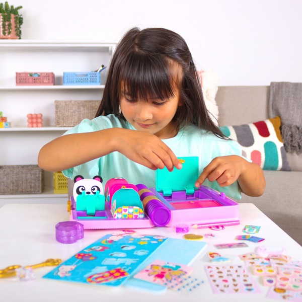 FunLockets Secret Journal Set Pink Glitter | Smyths Toys Ireland