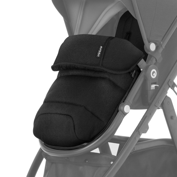 miniuno Universal Baby Footmuff with Hand Warmers Black | Smyths Toys ...