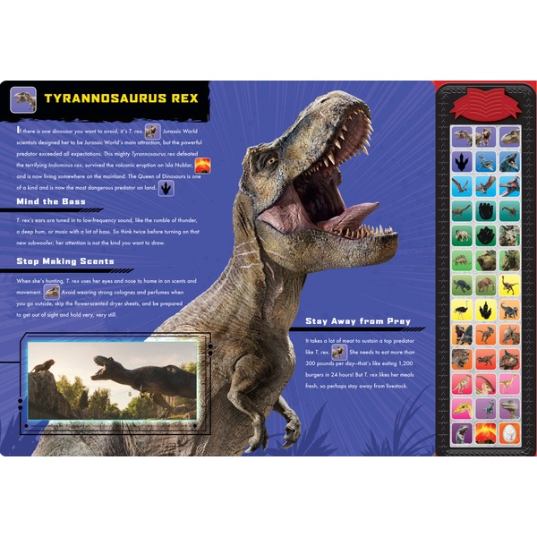 Jurassic World Dinosaurs in Your World Sound Book | Smyths Toys UK