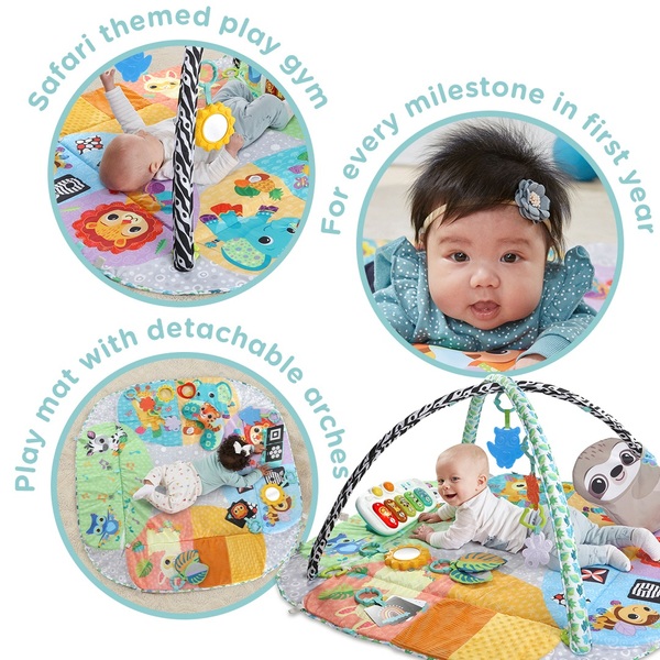 VTech Baby 7-in-1 Grow with Baby Sensory Gym | Smyths Toys Ireland