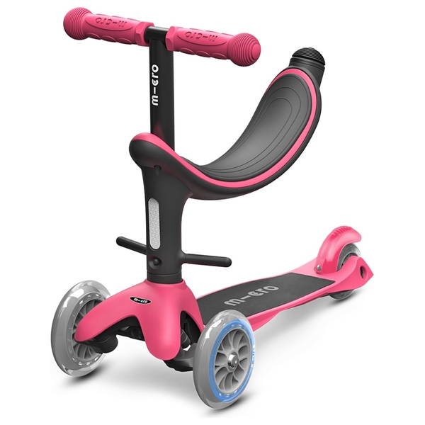 Micro Mini 2 Grow Deluxe Scooter Pink | Smyths Toys UK