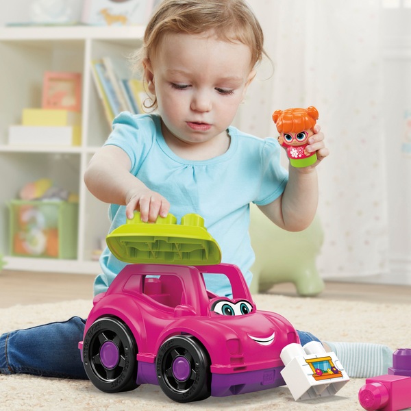 MEGA Bloks Building Blocks Catie Convertible Car | Smyths Toys Ireland