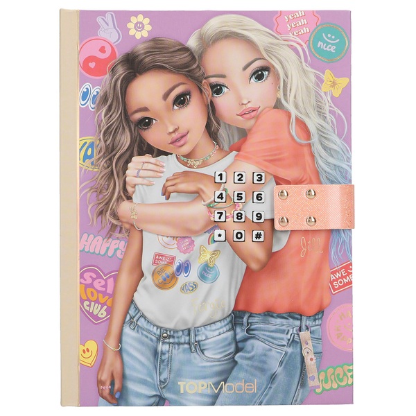 TOPModel Girl Power Secret Code Diary with Keypad | Smyths Toys UK