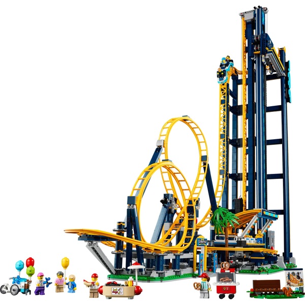 LEGO Icons 10303 Loop Roller-Coaster Set for Adults Powered UP | Smyths ...