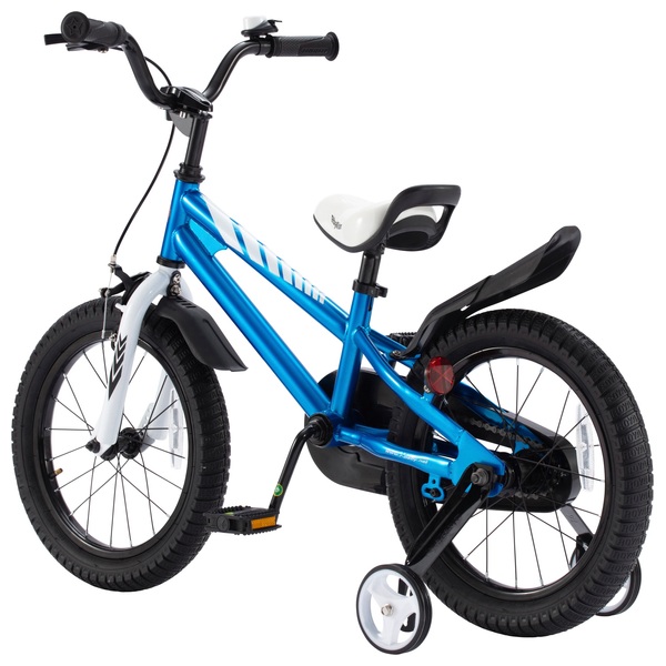 16 Inch Fiets Freestyle Kinderfiets met Zijwieltjes blauw | Smyths Toys ...