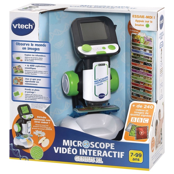 VTech - Genius XL Microscope Vidéo Interactif | Smyths Toys France