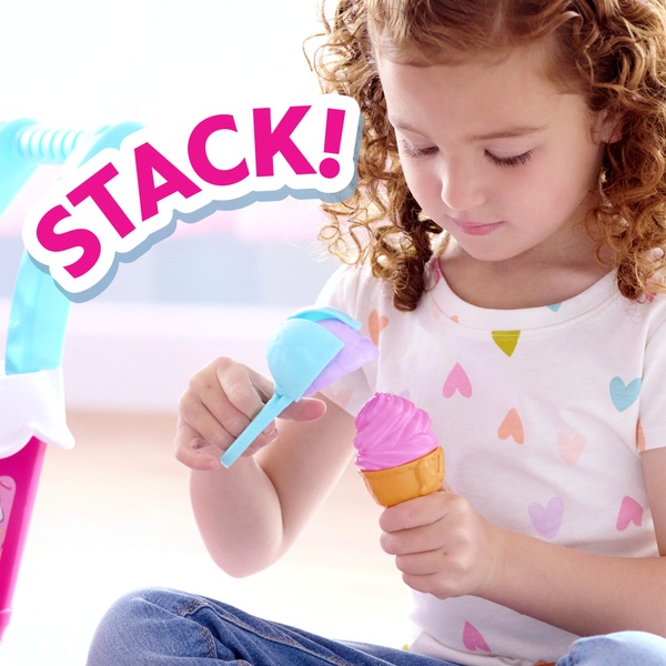 Disney Junior Minnie Mouse Playset Sweets & Treats Ice Cream Cart ...