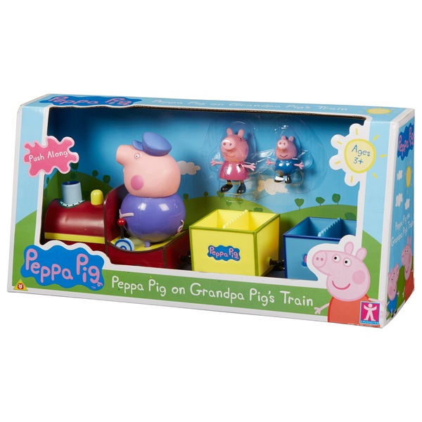 Peppa Pig Playset Grandpa Pig's Train | Smyths Toys Ireland