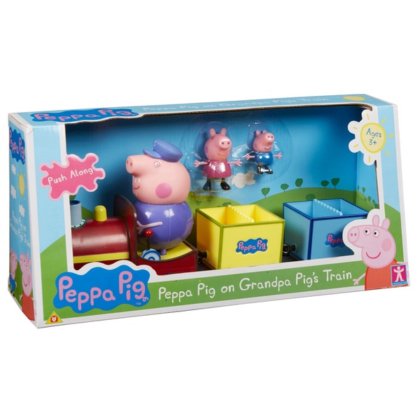 Peppa Pig Playset Grandpa Pig's Train | Smyths Toys Ireland