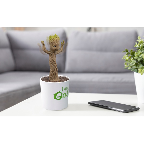 Marvel Guardians of the Galaxy Dancing Groot Pot with Music | Smyths ...