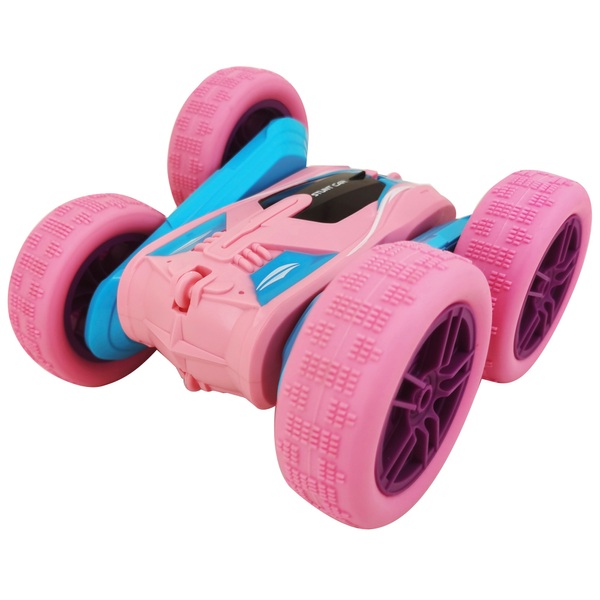 Spin n' Stunt Remote Control Car Pink 1:24 Scale | Smyths Toys UK