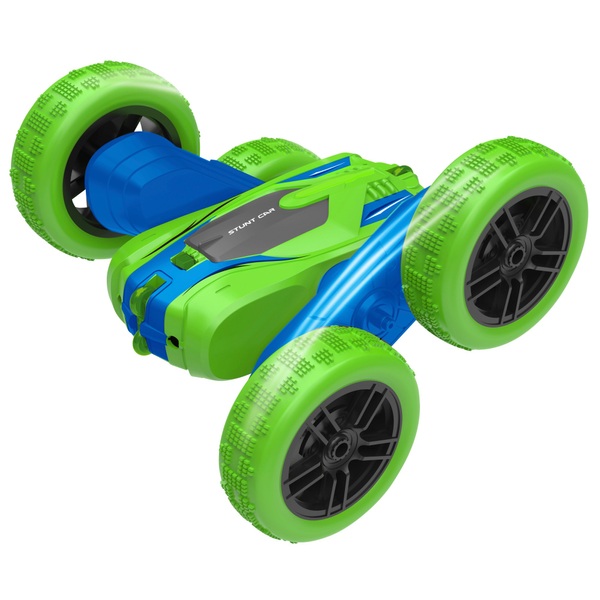 Spin n' Stunt Remote Control Car Green and Blue 1:24 Scale | Smyths Toys UK