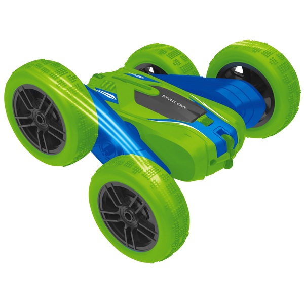 Spin n' Stunt Remote Control Car Green and Blue 1:24 Scale | Smyths Toys UK