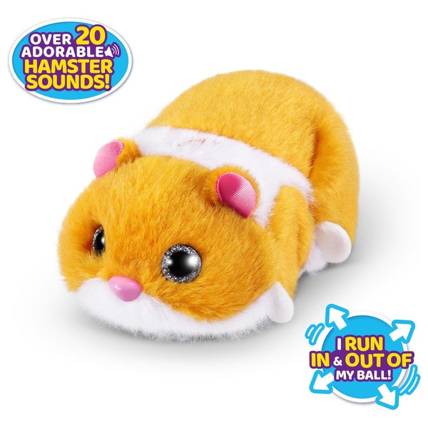 Pets Alive by ZURU Hamster Mania Interactive Plush Assortment | Smyths ...